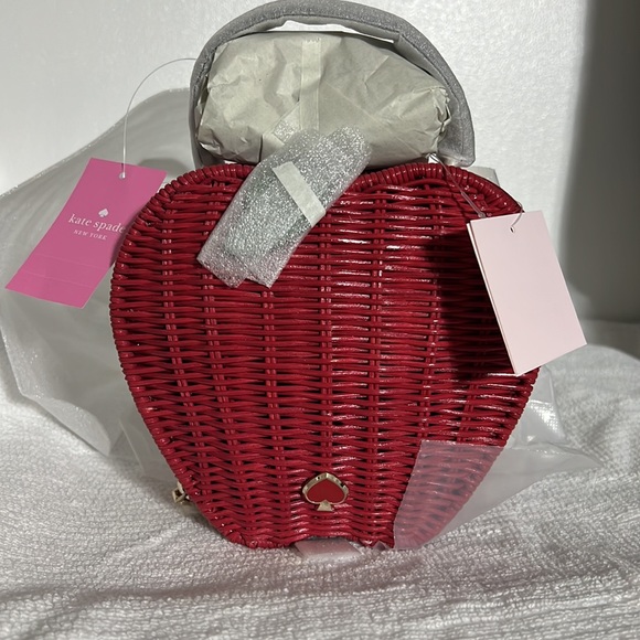 kate spade | Bags | Kate Spade Apple Cossbody Red Multi K42 | Poshmark